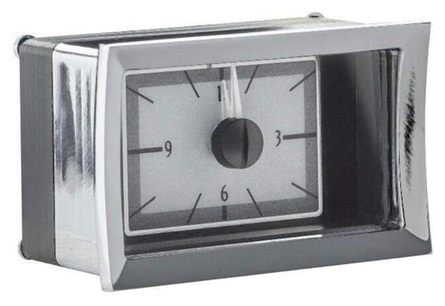 Dakota Digital 57 Chevy Silver Clock w/Red Display For VHX Gauge Kit ...