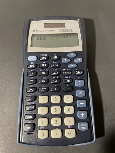 Texas Instruments TI-30XIIS Scientific Calculator Solar Navy Blue ...