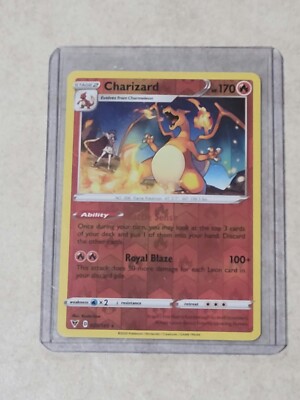 2020 POKEMON VIVID VOLTAGE CHARIZARD STAGE 2 REVERSE HOLO TRADING GAME ...