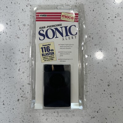 Sonic Personal Body Alarm Alert - MSI Ear Piercing 116 db Blaster | eBay