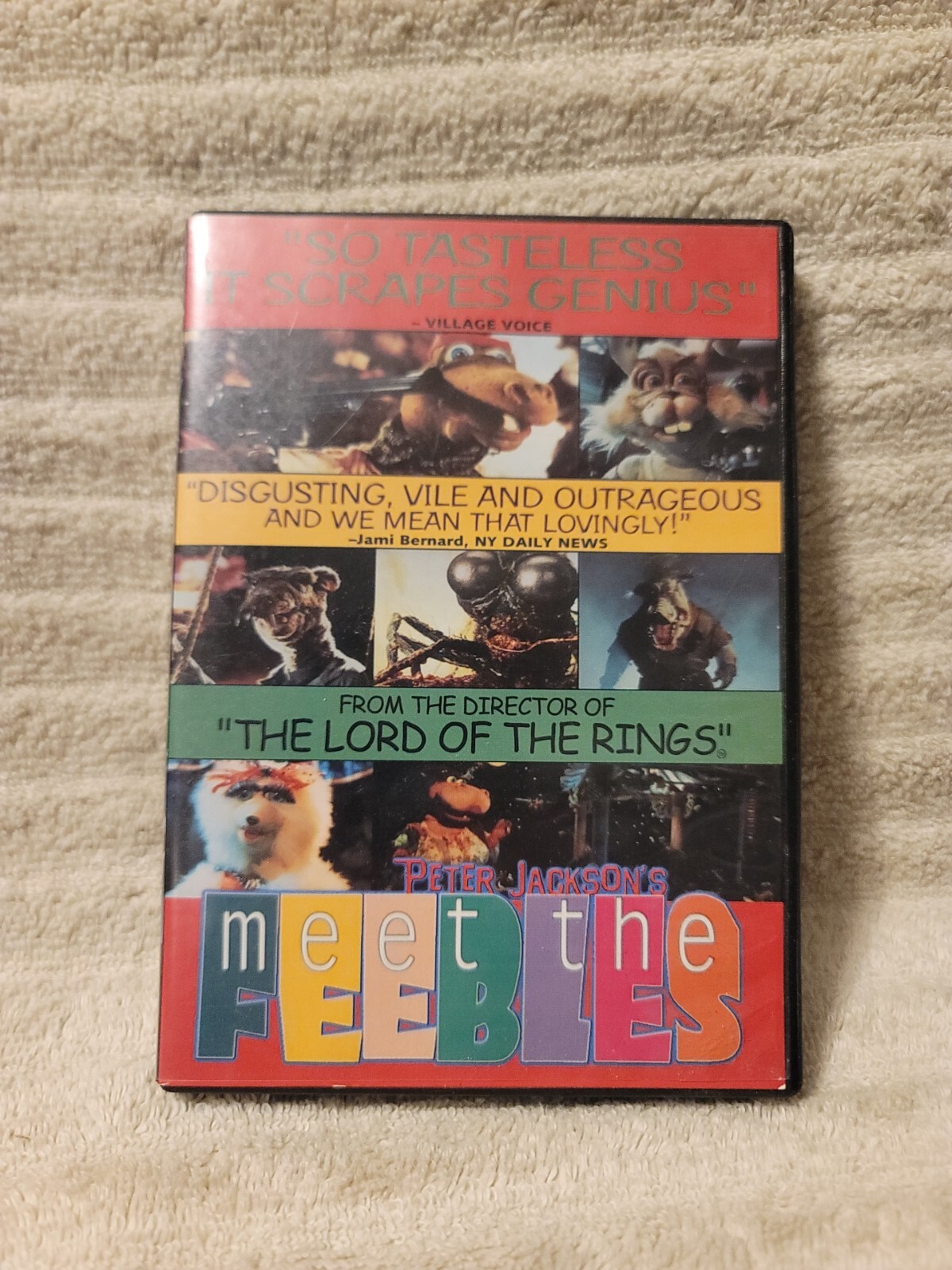 Meet the Feebles (DVD, 2002) OOP EXTREMELY RARE 733565031294| eBay