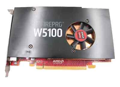 AMD FirePro W5100 4GB GDDR5 PCIe Graphics Video Card 4x DisplayPort ...