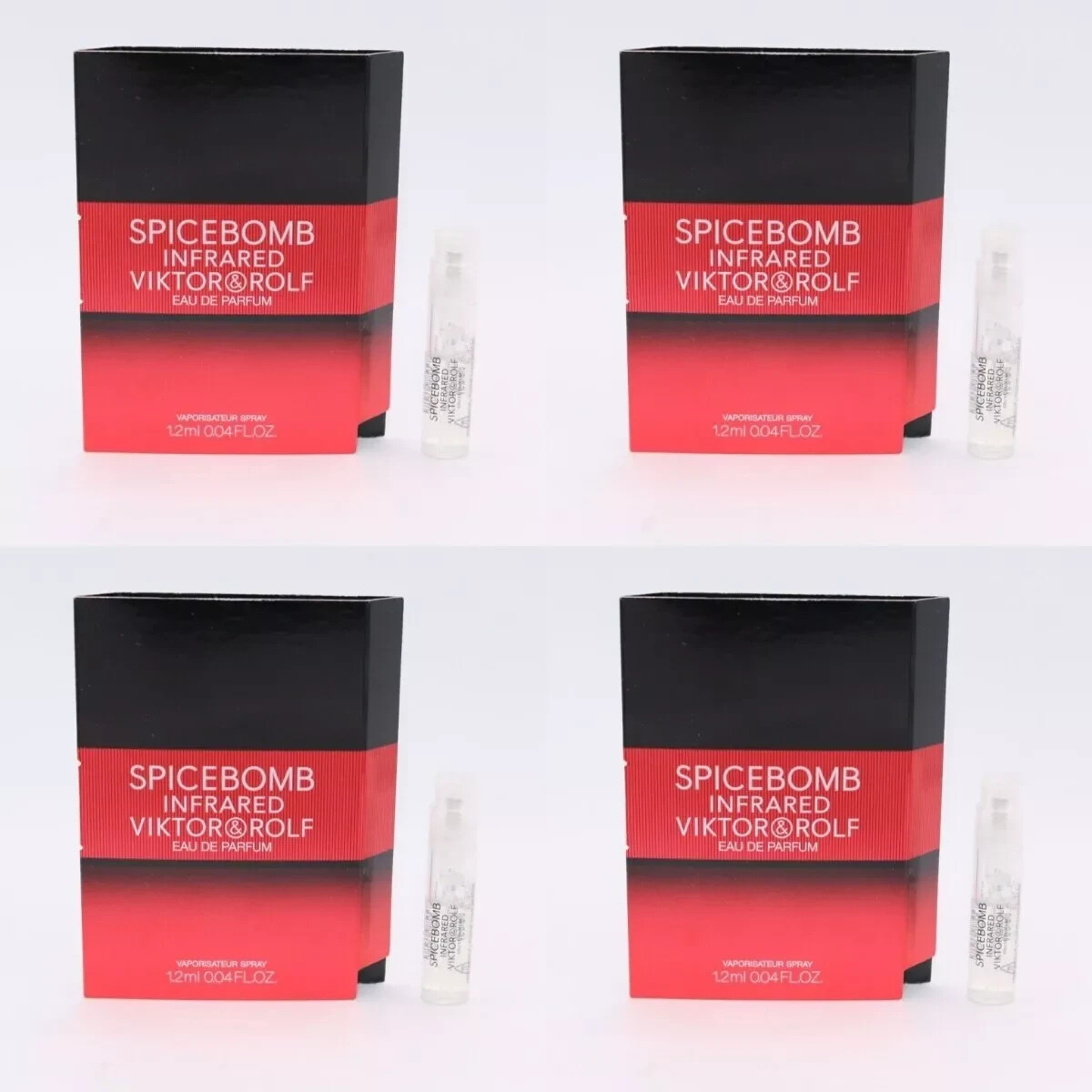 Viktor & Rolf Spicebomb Infrared Eau De Parfum EDP Spray Vial 0.04oz /1 ...