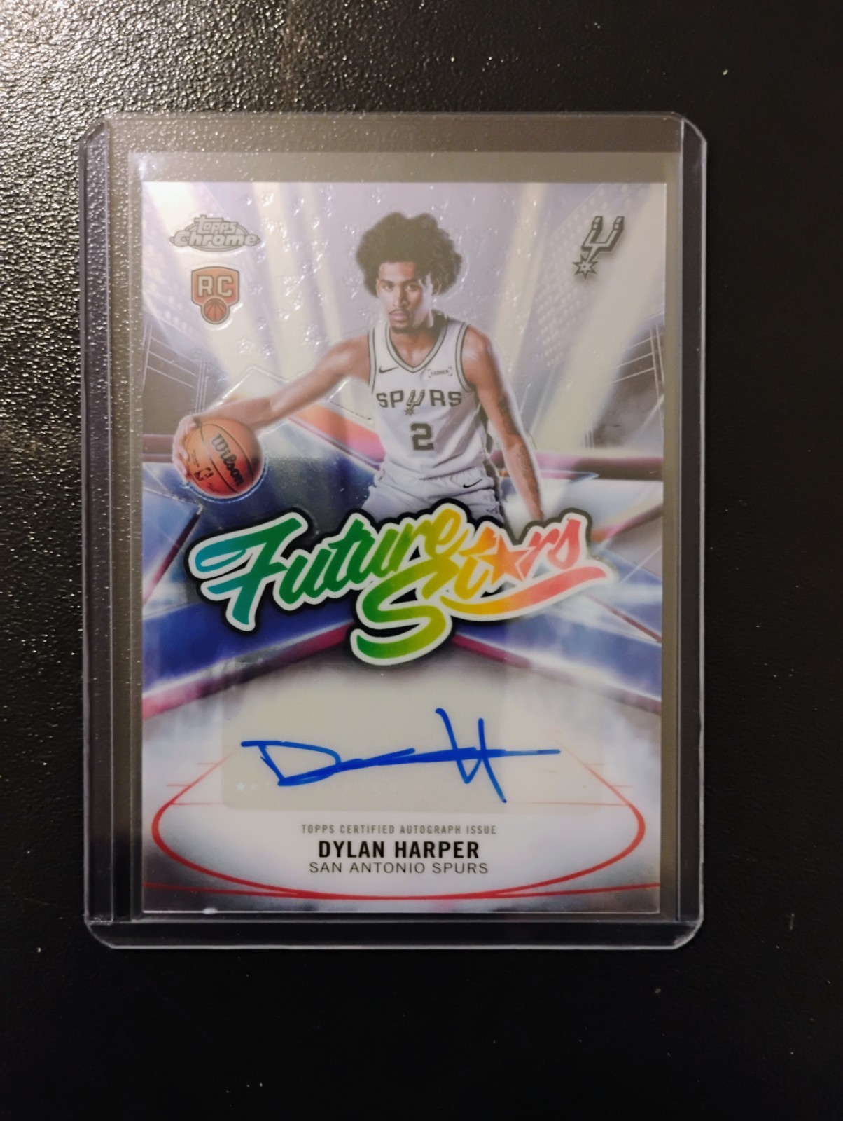 2025-26 Topps Chrome Dylan Harper Future Stars RC Auto