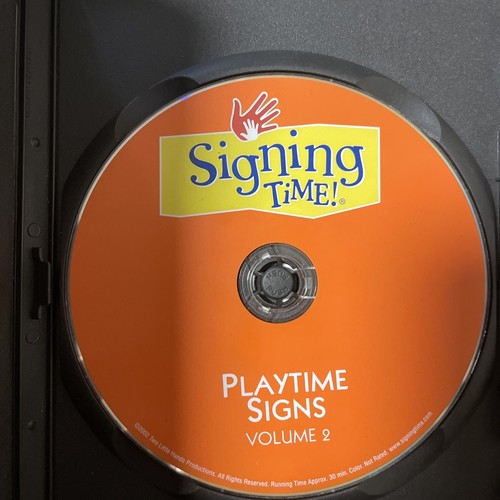Signing Time DVD Lot Of 5 Sign Language | eBay