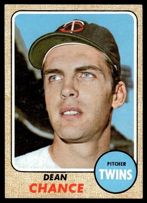 1968 Topps Dean Chance Minnesota Twins #255 | eBay