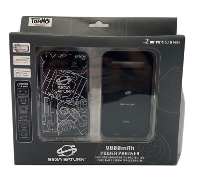 Tommo Sega Saturn 9000. mAh Power Partner | eBay