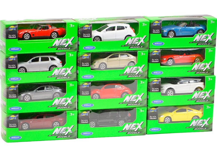 Metal Cars All World Model Diecast 1:60-1:64 Scale Welly New in Box | eBay