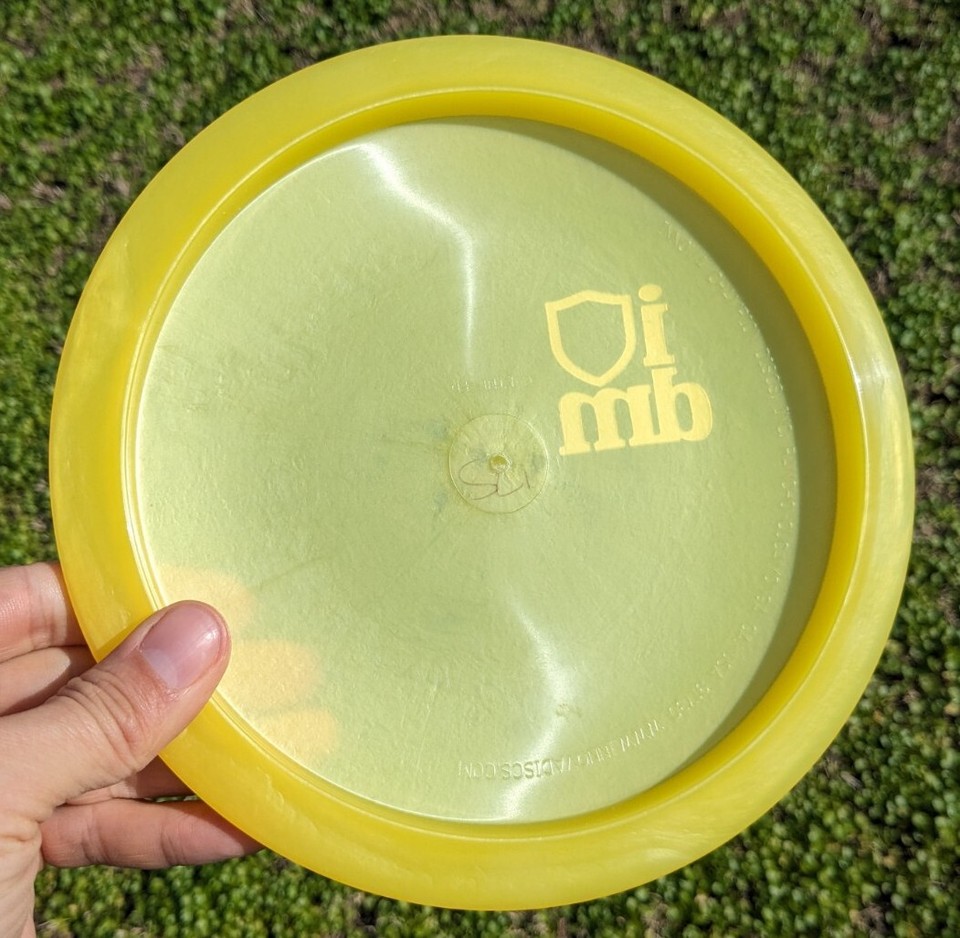 Rare Luster FD Discmania C-Line Disc Golf New 175g Yellow | eBay