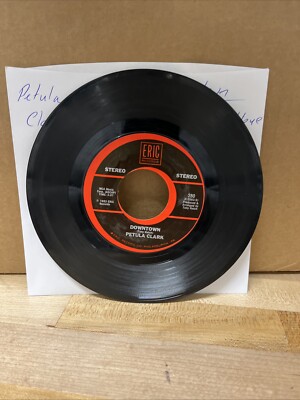 Petula Clark, Downtown/Kiss Me Goodbye. Eric Records, 45 RPM Box 6 | eBay