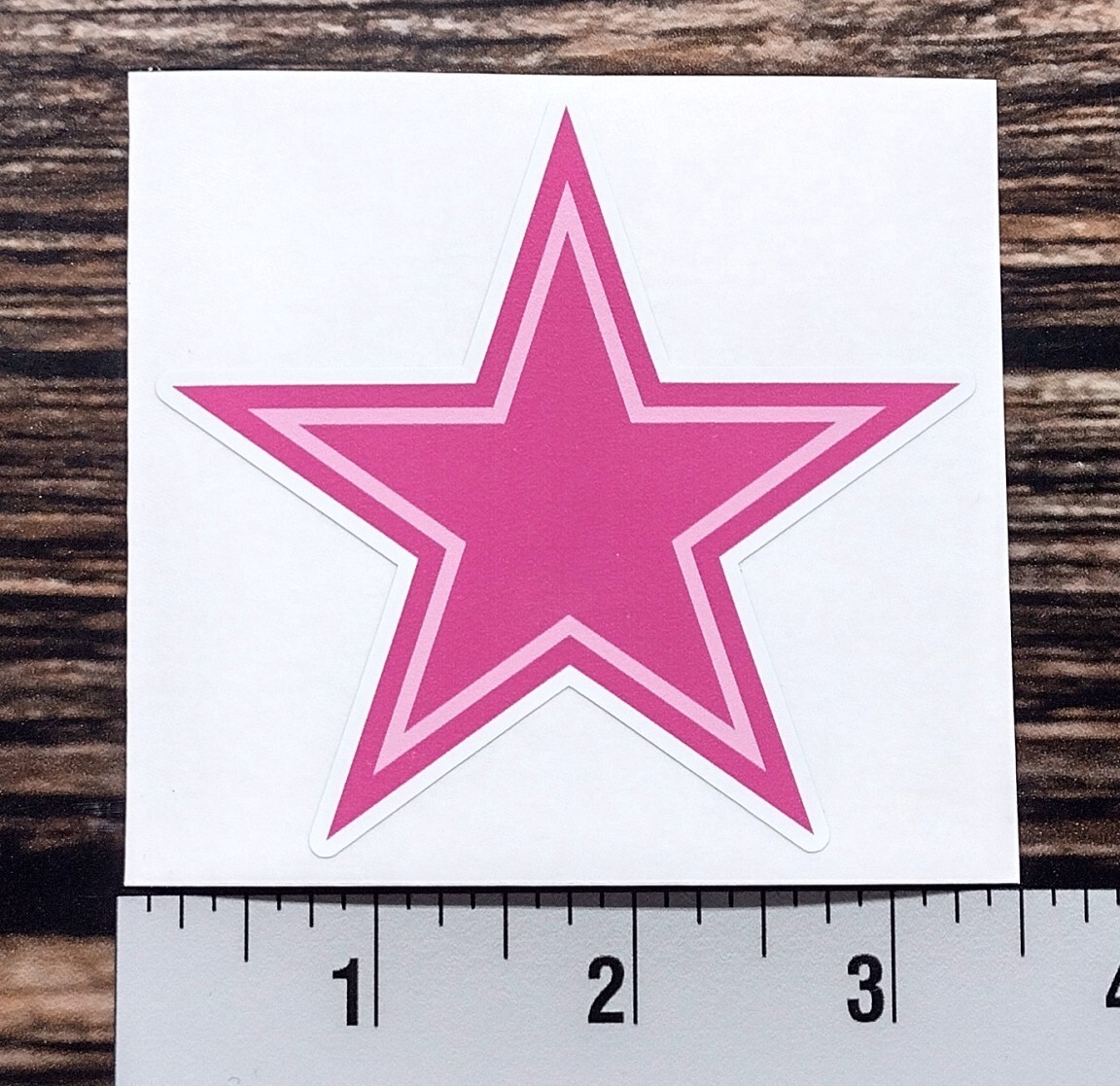 Pink Dallas Cowboys Star