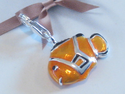 BRIGHT ENAMEL NEMO SWIMMING FISH CHARM | eBay Australia