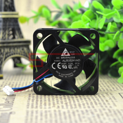 1PC Delta PC Case Cooling fan AUB0524VHD 5020 5CM DC 24V 0.15A NEW ...