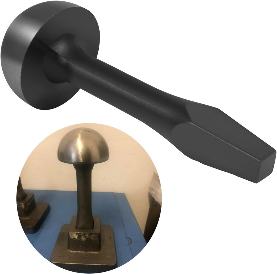 Blacksmith Tinsmith Large 4" Ball Mushroom Pexto Stake For Pexto Taper ...