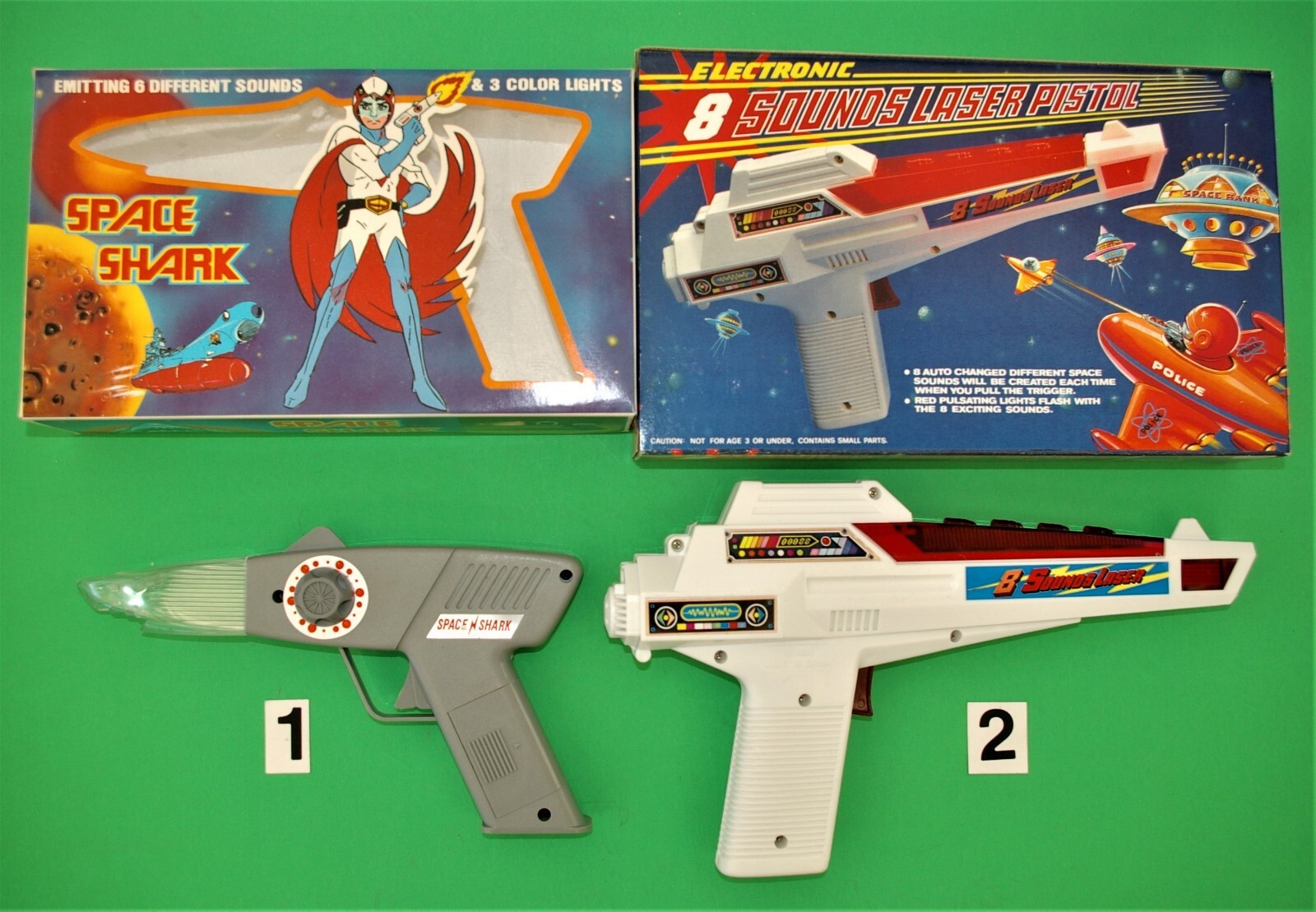 NEW SCIENCE FICTION '80's VINTAGE ELECTRONIC TOY GUN, 6 for ONLY $1 | eBay