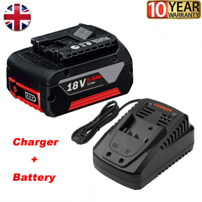 18V Li-ion Battery For Bosch GBA BAT609 BAT610 BAT618 17618 25618-01 or ...