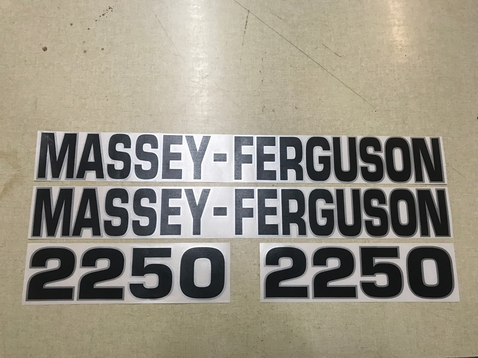 Massey Ferguson 2250 Loader Decal | eBay