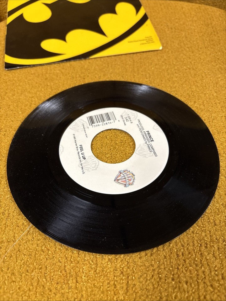 Batman 45 Single Record Prince Party Man New Old Stock, Has Never Been ...