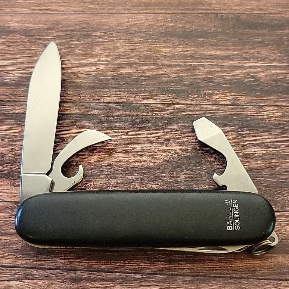 Barlow Brand Multi Tool Folding Pocket Knife Made In Solingen Germany ...