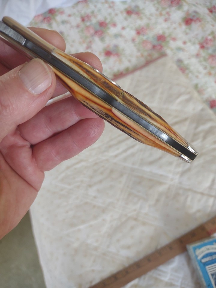 Case Knife Xx 51050sab Coke Bottle Style Knife Brown In Color | eBay