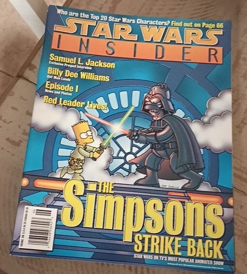 STAR WARS Insider #38 "The Simpsons Strike Back" Issue 1998 MINT | eBay