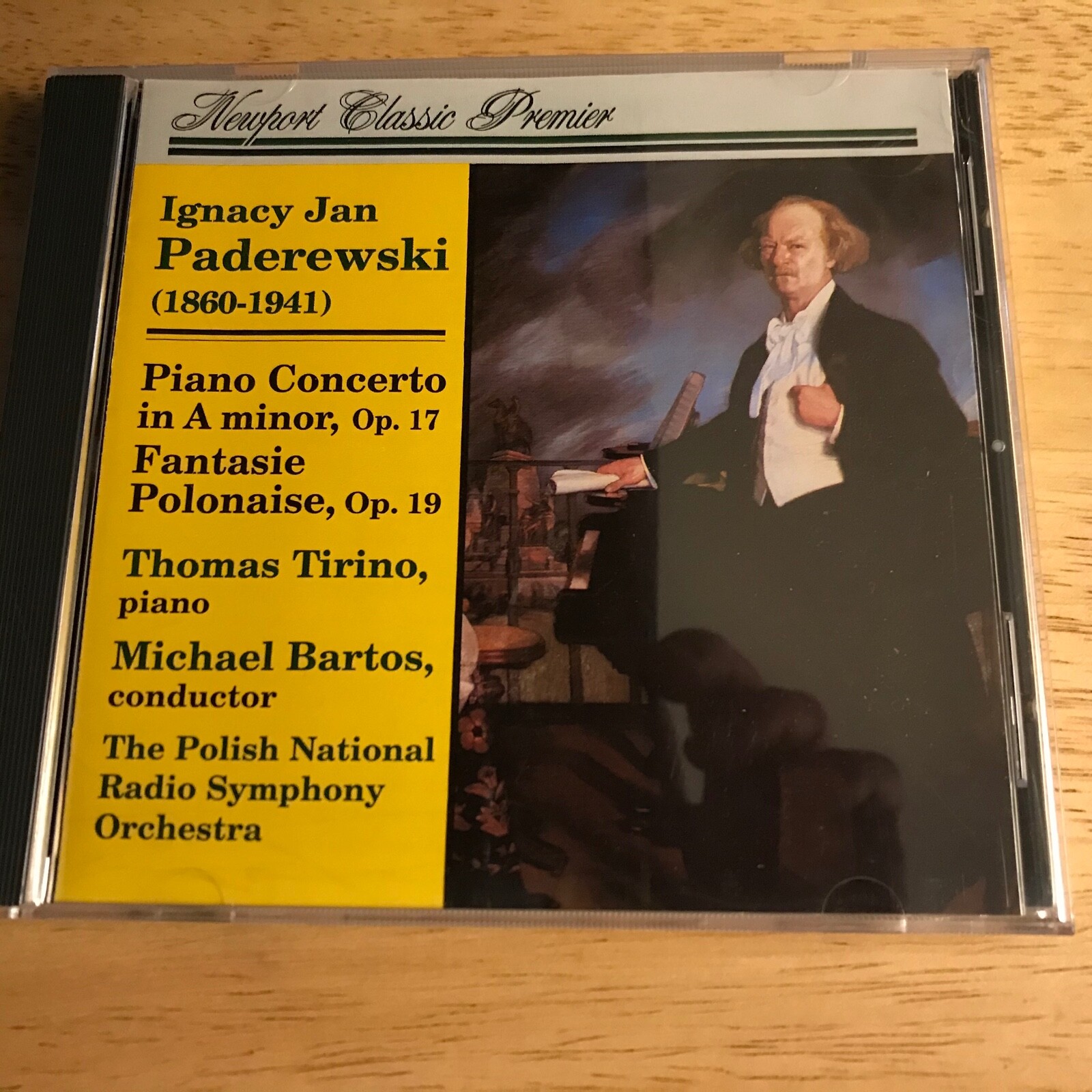 Paderewski Tirino CD Piano Concerto In A Minor, Op. 17 • Fantasie ...