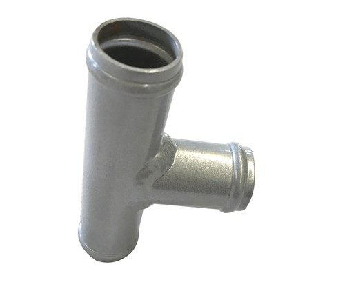 Universal 1" Aluminum Coolant Pipe T Fitting Radiator Fitting Pipe Hose ...