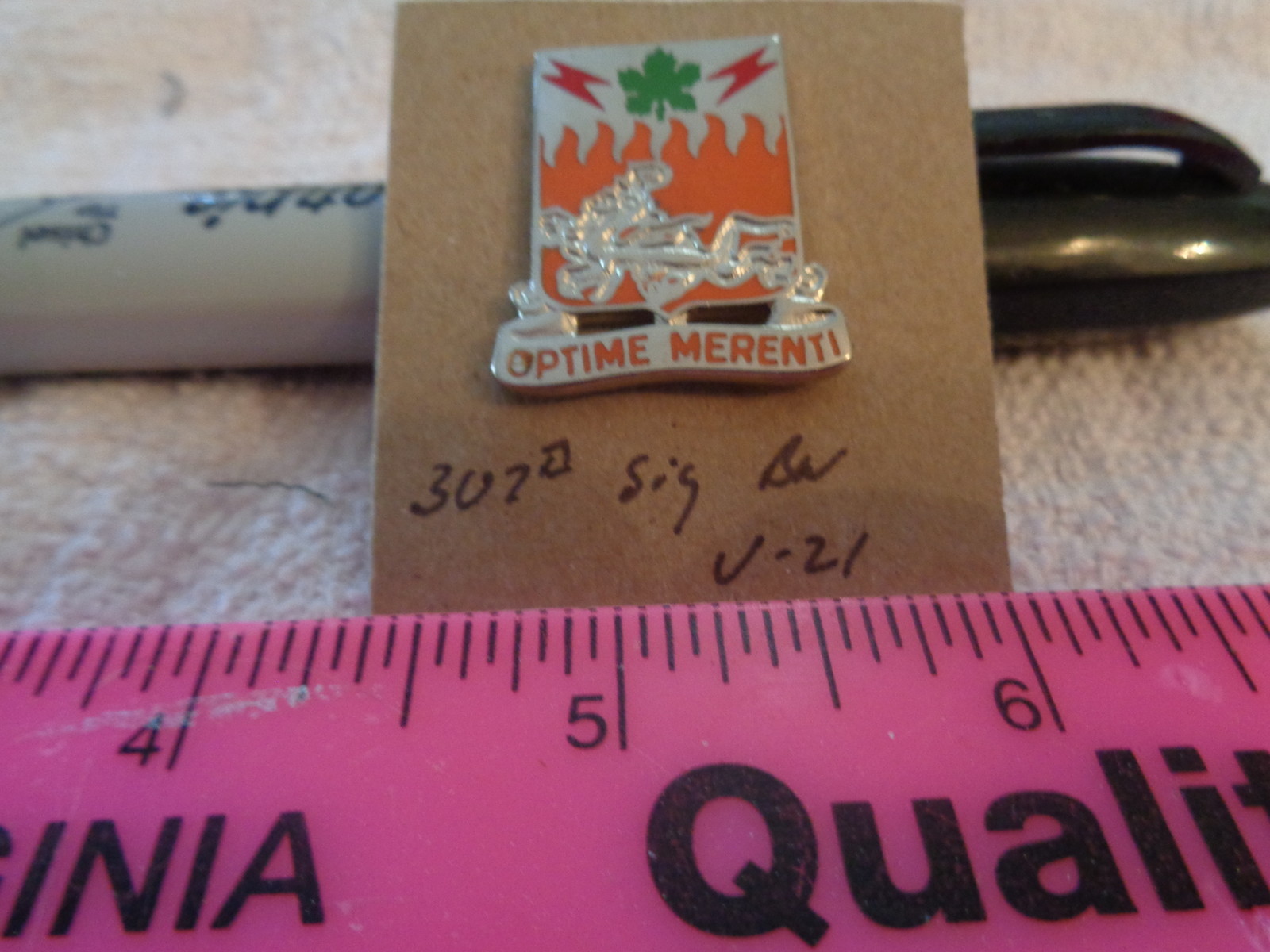 307th Signal Battalion V-21 Unit Crest, DI, DUI (DRAW#41) | eBay
