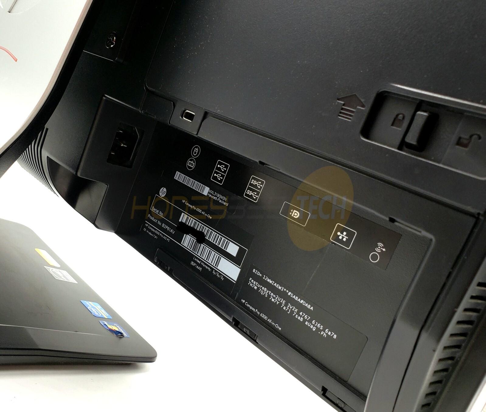 HP COMPAQ PRO 6300 AIO ALL-IN-ONE i5-3570S 3.1GHZ 4GB RAM 500GB HDD NO ...