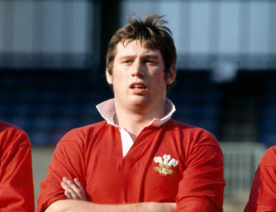 Terry Shaw of Wales and Newbridge Rugby Union prior to the match - Old ...