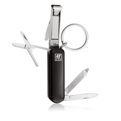 Zwilling Multitool schwarz Nagelknipser Schere Feile Taschenmesser ...