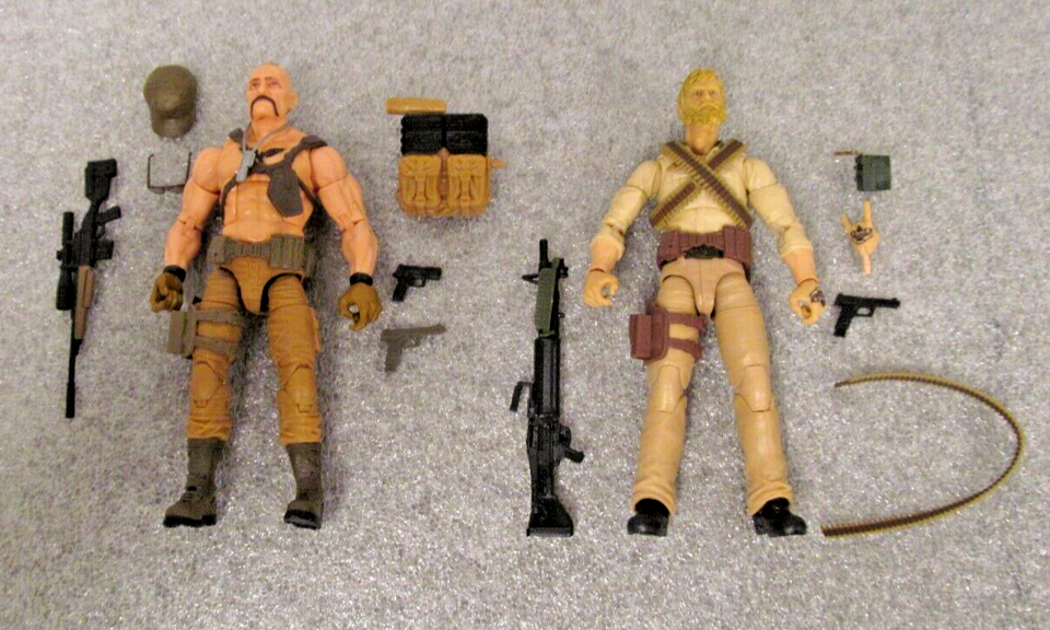 Hasbro GI Joe Classified Custom Desert Commando Gung-Ho and Rock & Roll ...