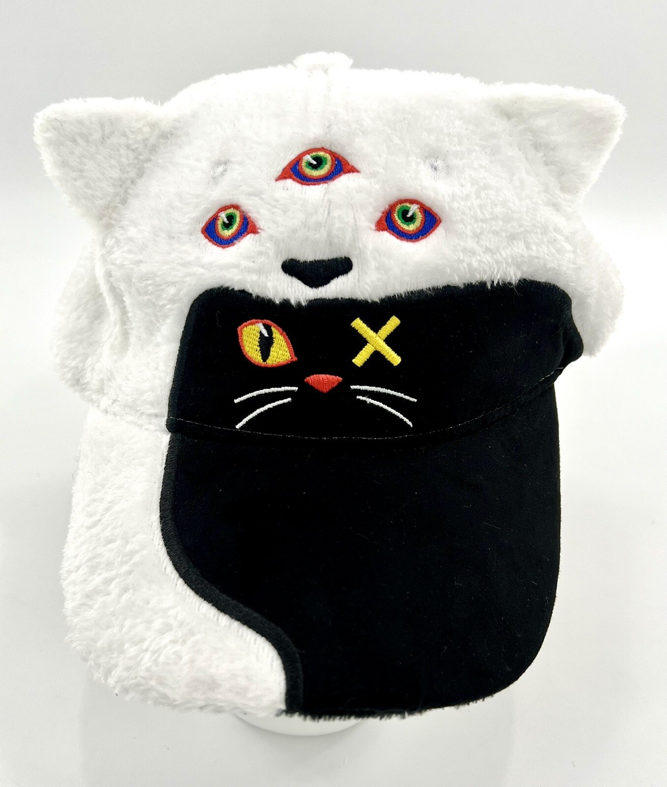 MEOW WOLF Cat Wolf Twisted Multiverse Plush Hat/Adjus… - Gem