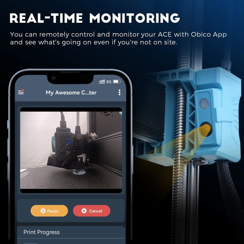 Sovol SV06 ACE 3D Printer Open Source Fully Auto Leveling 8.66x8.66x9 ...