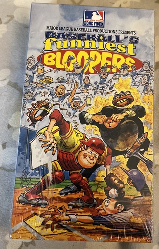 Baseball's Funniest Bloopers - VHS - New & Sealed 17552000419| eBay
