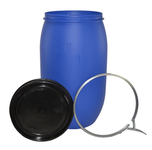 30l 60l 120l 220l plastic open top barrel drum keg storage shipping ...