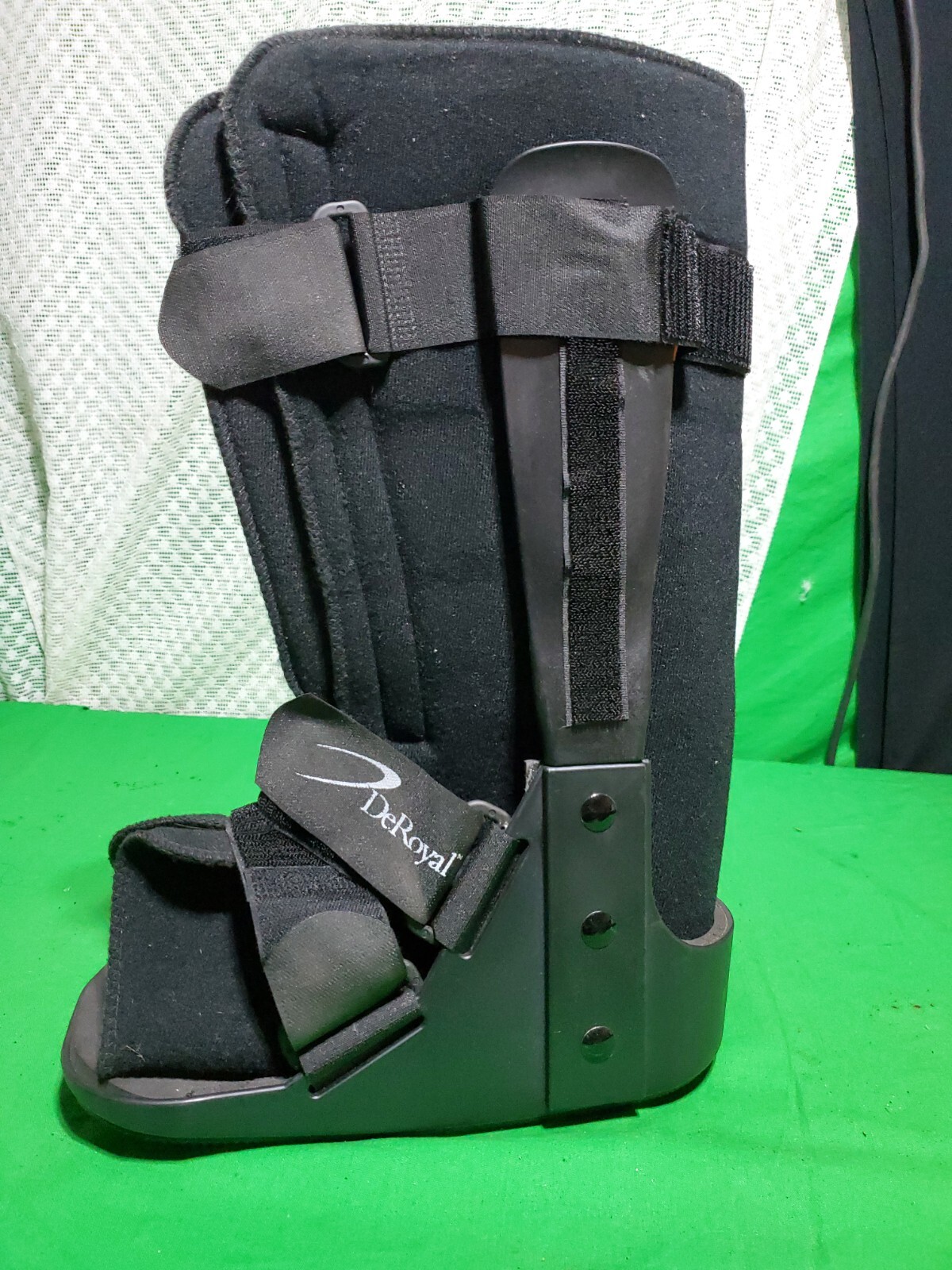 DEROYAL WALKING BOOT MEDICAL CAST BRACE - BLACK GOOD COND. Medium | eBay
