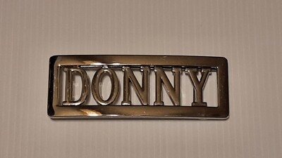DONNY Custom Personalized Name Belt Buckle -Put your name or word on ...