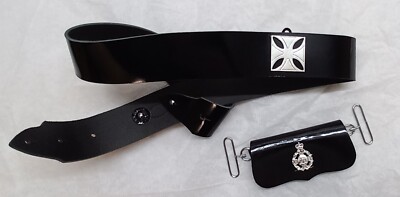 Cross Belt RAChd British Army Chaplains Insignia Patent Strap & Pouch ...