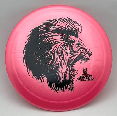 new Discraft Big Z Predator Pink scales 175.4g 173-174g disc golf ...