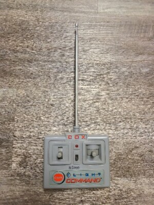 Vintage Cox Flight Command TX2C Remote Control Only | eBay