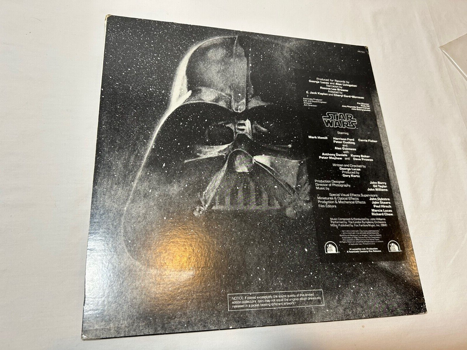 THE STORY OF STAR WARS Picture Disc PR-103 Limited Edition JOHN ...