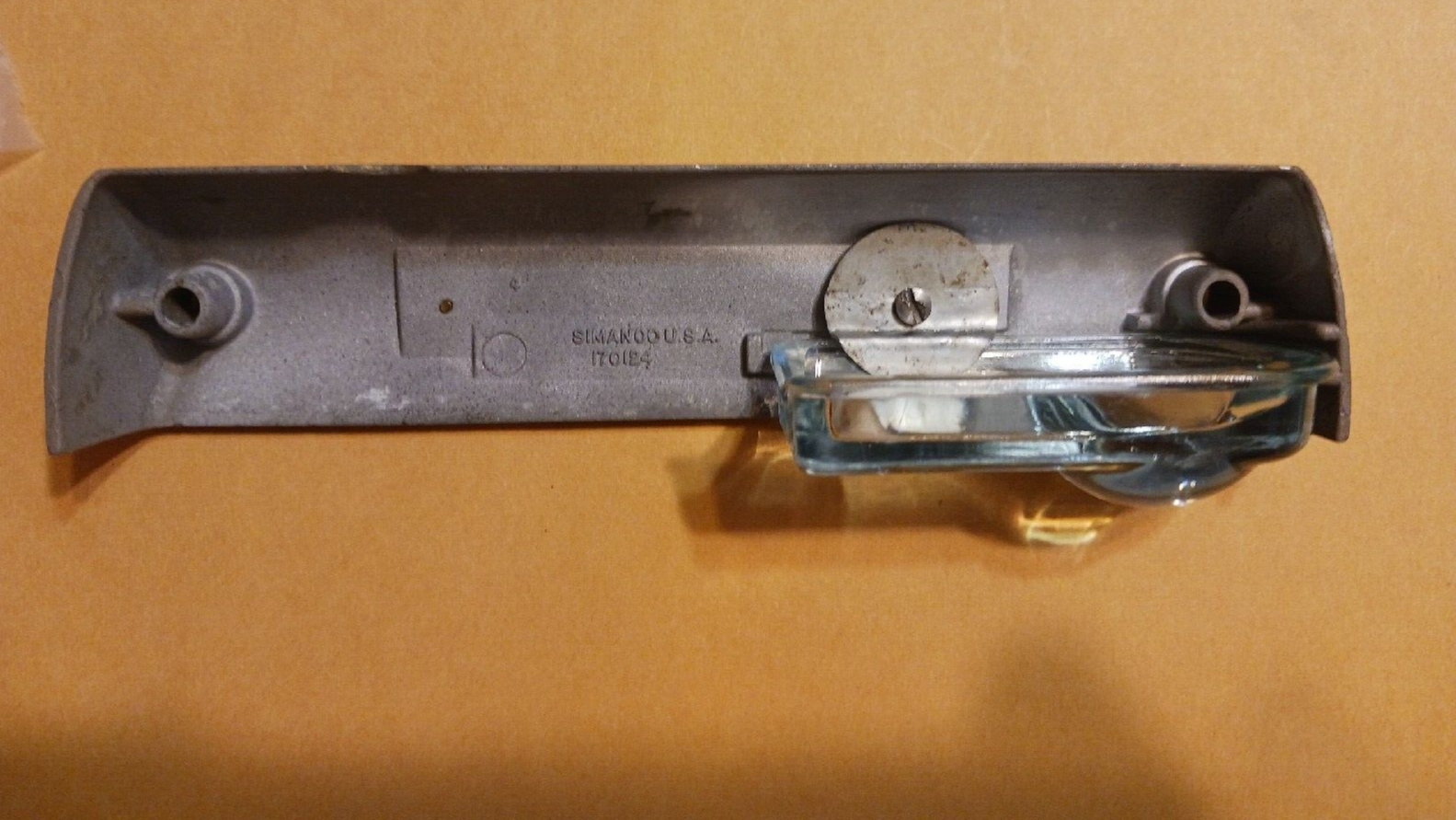 Singer 301A Light cover with Lens & Screws - Soft Beige / Mocha Vintage ...