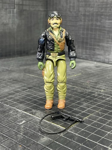 Vintage GI JOE ARAH 1985 Heavy Metal V1 Mauler MBT Tank Driver With gun ...