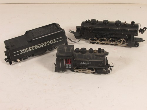 Vintage Tyco Chattanooga A.T.S.F. Locomotive Engine HO Scale Model ...
