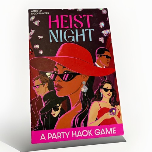 NEW Heist Night Board Game Funko Party Hack 6-20 Players Real Fake Gem ...