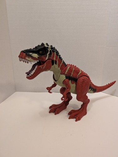 2008 Chap Mei Toys R US 16" Red Devil T-Rex Dinosaur Roar Sound ...