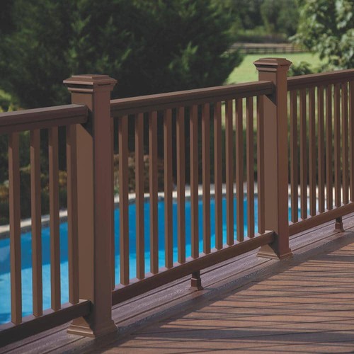 Transcend 30 in. Square Composite Baluster Kit in Vintage Lantern 16 ...