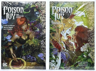 POISON IVY vol 1,2 lot Hardcover DC comics G. Willow Wilson Takara NEW ...