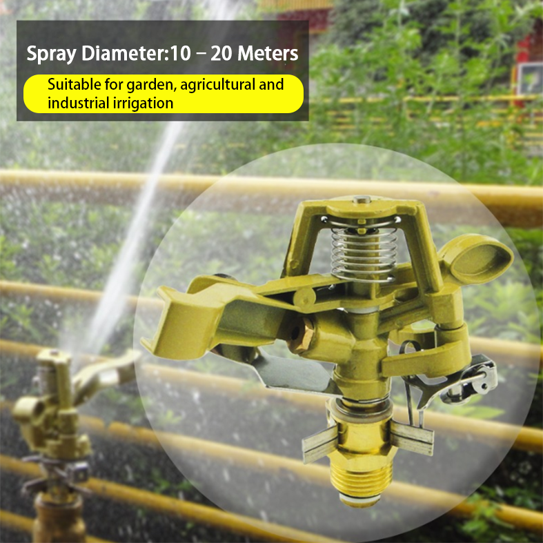 2Pcs/4Pcs 1/2 Inch Heavy Duty Impact Sprinkler Head Perfect for ...